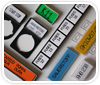 Industrial Cable Core Markers | Engraved Valve Tags